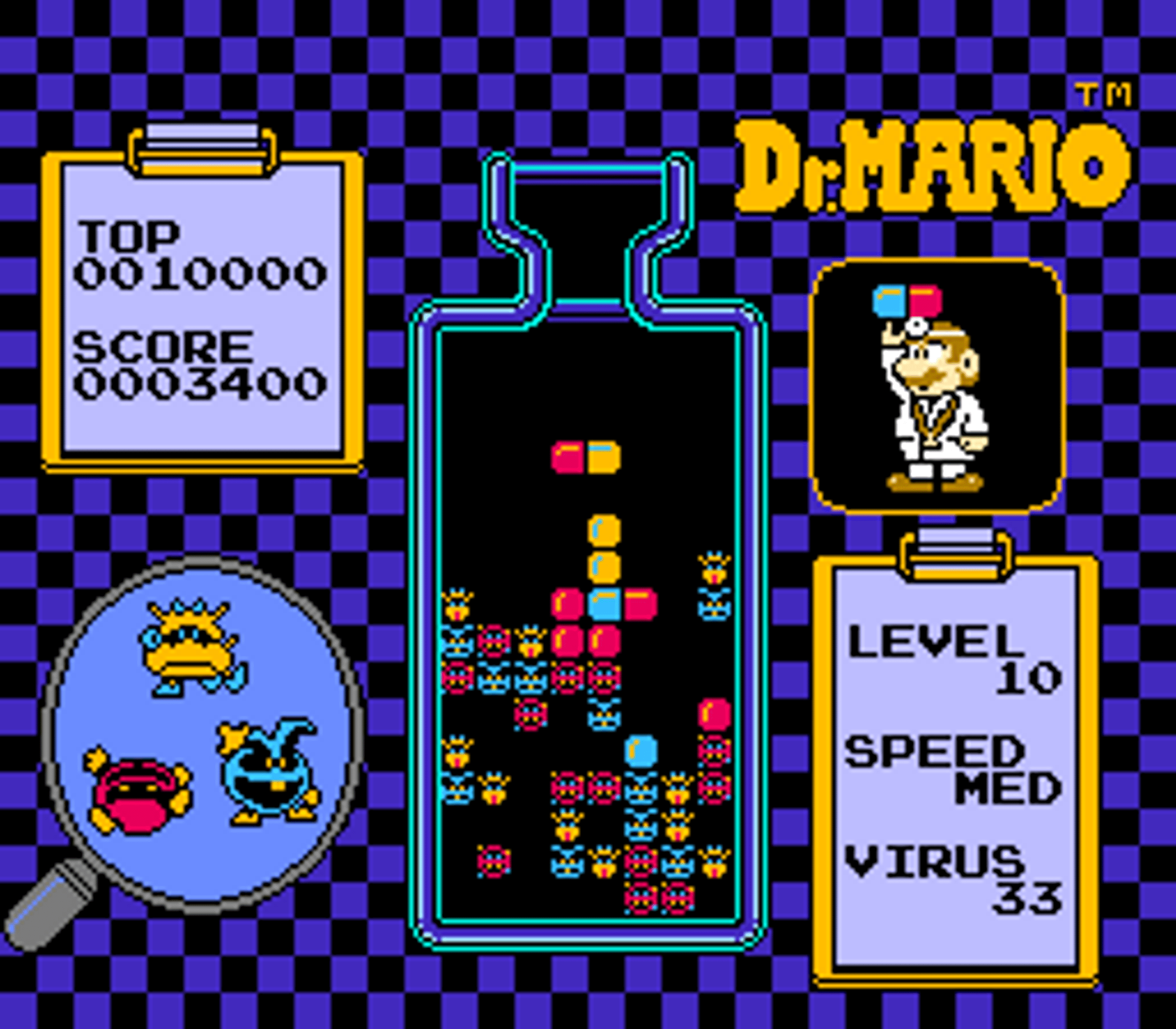 Dr Mario Nintendo Nes Original Game For Sale Dkoldies